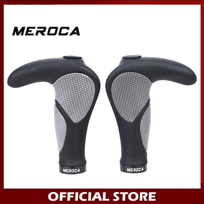 Jual Meroca Hand Grip Sepeda Handgrip Tanduk Grip Lock Ring VST ...