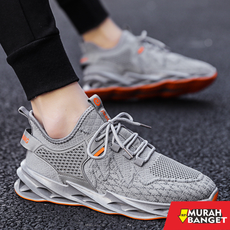 Jual sepatu sneakers lokal terbaik FREE BOX LV0440 Sepatu Sneakers Pria Sepatu Sport Pria Casual ...