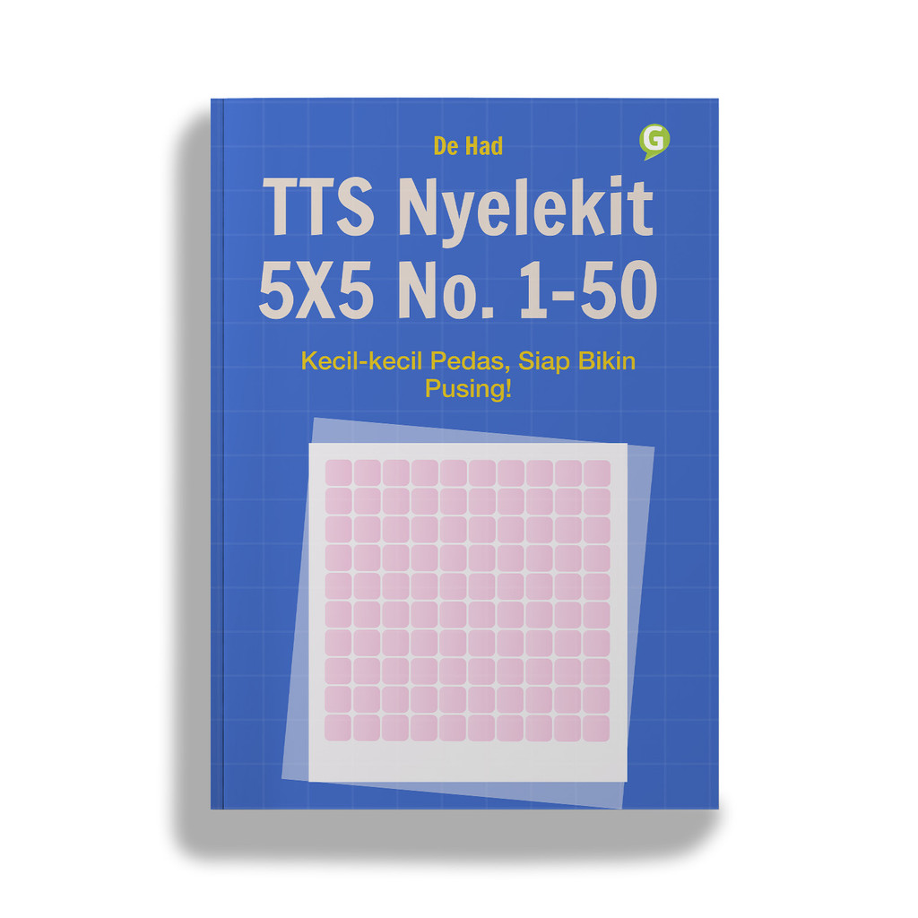 Jual Buku Permainan TTS Nyelekit 5X5 No. 1-50 Penulis De Had Penerbit ...