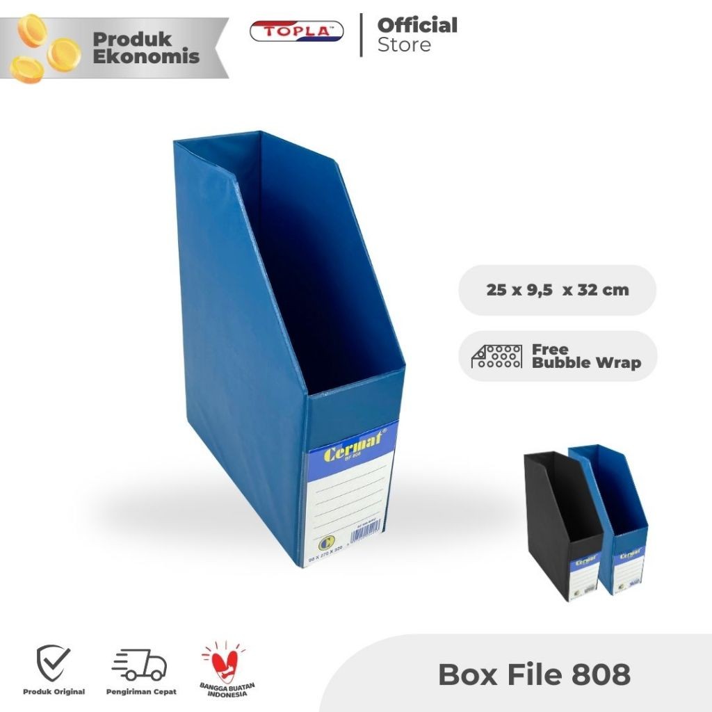 Jual TOPLA Box File - Box Plastik Dokumen Tempat Berkas Kotak ...