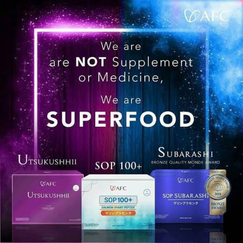 Jual SOP Subarashi & Utsukushhii AFC Japan Stemcell & DNA Therapy ...
