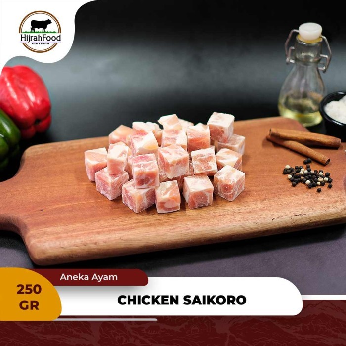 Jual Chicken Saikoro Premium Siap Masak Daging Ayam Potong Dadu 250 gr ...