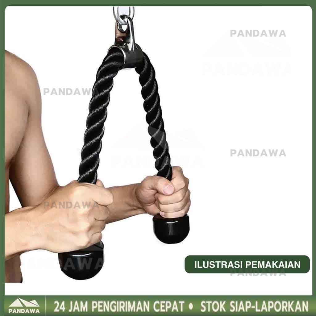 Jual Tricep Rope Wannalife | Trisep Triceps Tali Gym Fitness Pull Down ...