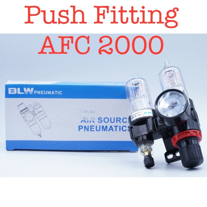Jual Push Fitting AFC2000 AFC 2000 Filter Regulator Saringan Kompresor ...