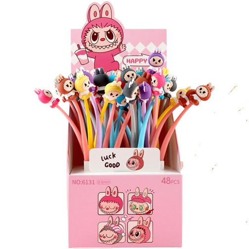Jual J2 - Pulpen gel rubber rocker labubu Bolpen capybara lucu | Shopee ...