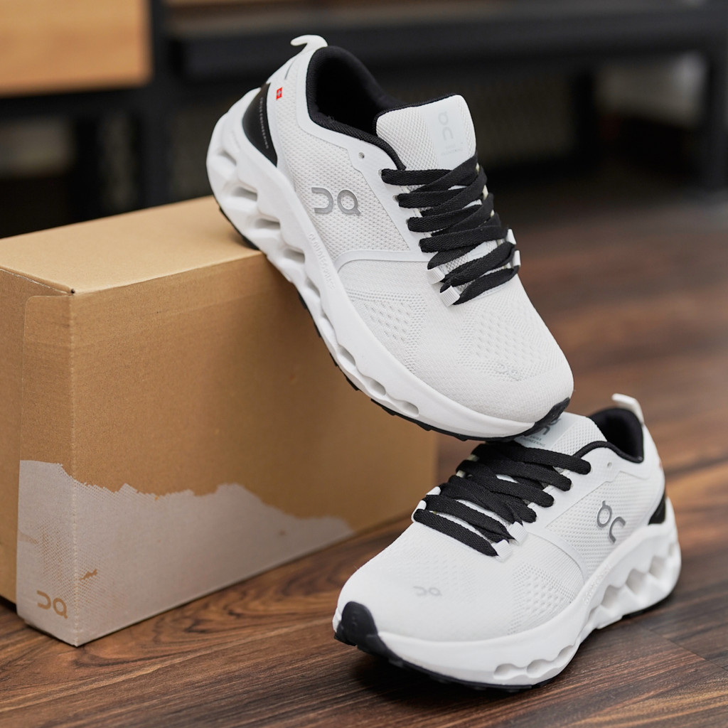 Jual SEPATU PRIA - QC ON CLOUD MONSTER HELION - WHITE BLACK | Shopee ...