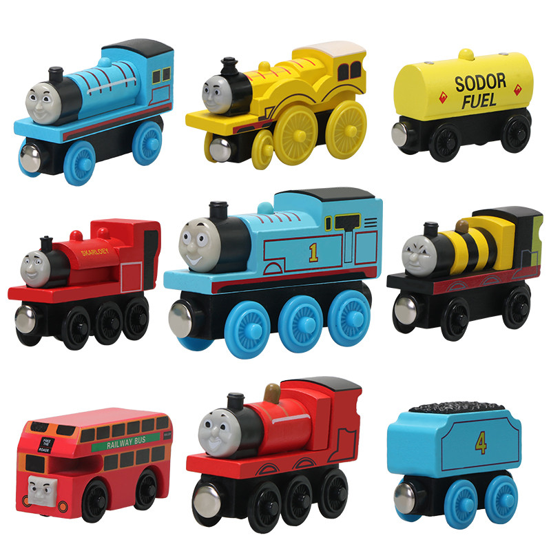 Jual Thomas and Friends Wooden Train Magnetic Molley Diesel Toby Oliver ...
