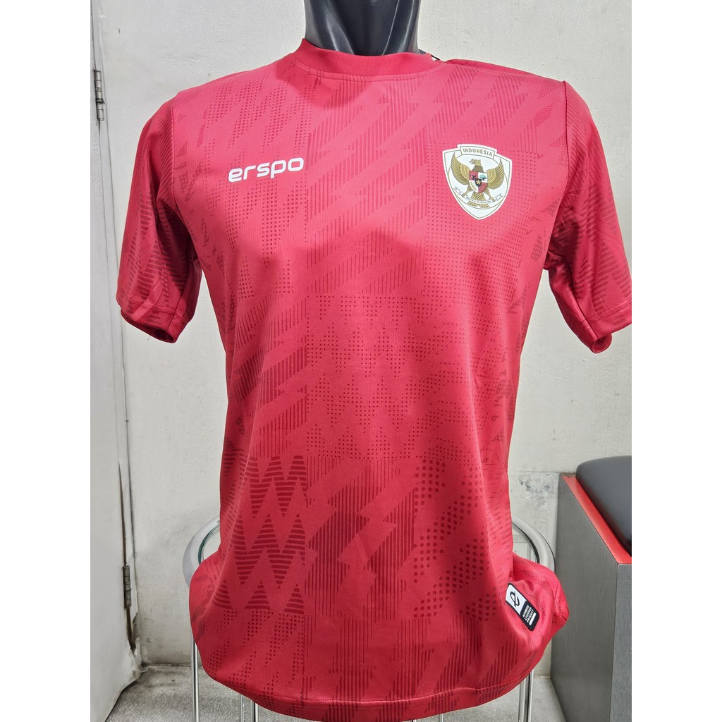 Jual ERSPO Baju Jersey Tim Nasional Indonesia Supporter Jersey | Shopee ...