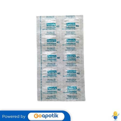 Jual Festaric 40 Mg Strip 10 Tablet | Shopee Indonesia