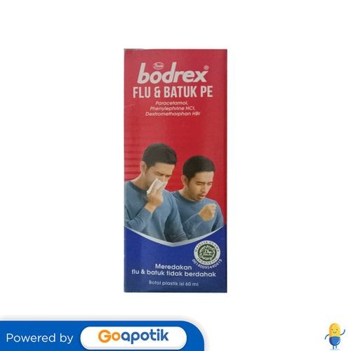 Jual Bodrex Flu Dan Batuk Tidak Berdahak Pe Sirup 60 Ml | Shopee Indonesia