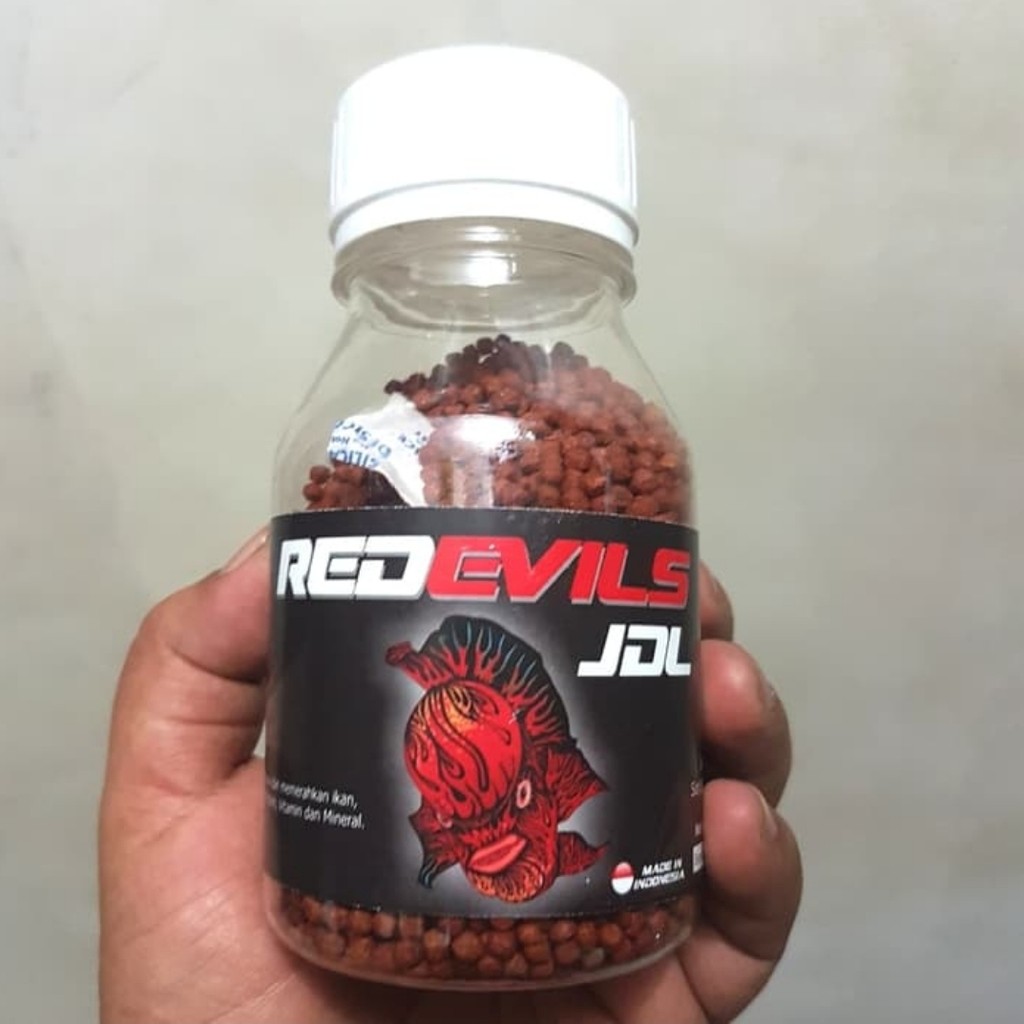 Jual Pelet louhan Red devil JDL. 100gr. memerahkan dan mencerahkan ...
