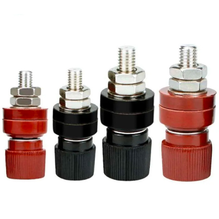 Jual Set 2 Pcs Binding Post Terminal Kabel Arus Besar Up To 200A Ukuran ...