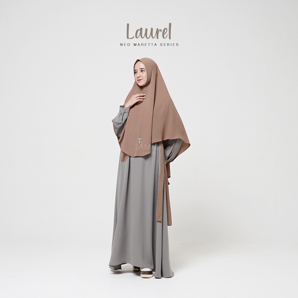 Jual Jamise | Neo Maretta Series I Gamis Set - Laurel | Shopee Indonesia
