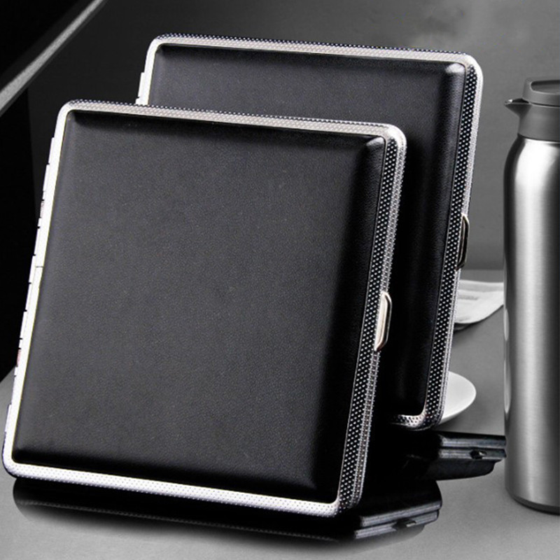 Jual Kotak Rokok Kulit Asli untuk 20 Batang Rokok / Tempat Penyimpanan ...