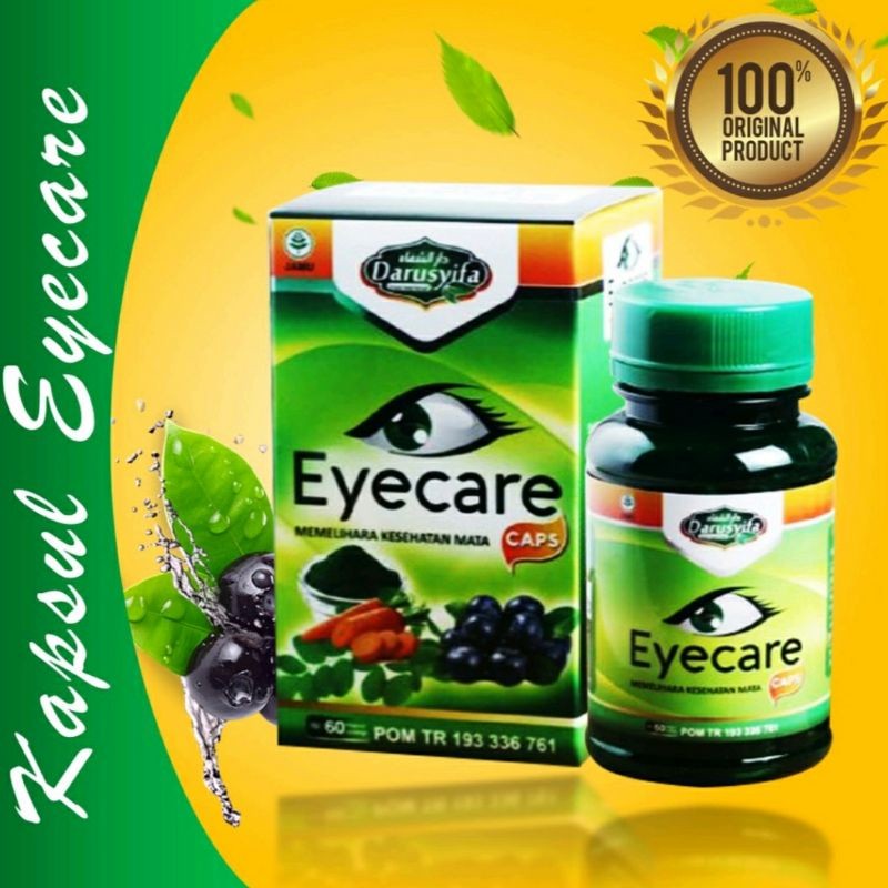 Jual EYECARE SLI 100% ORIGINAL OBAT MATA MINUS RABUN KATARAK EYECARE ...