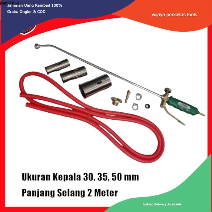 Jual Lumos blender bakar 70 cm Heating torch Lpg alat bakar Lpg Blow ...