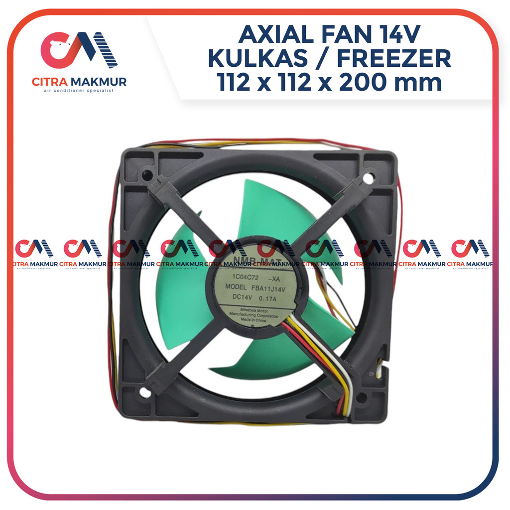 Jual Axial Fan Kulkas Panasonic FBA11J14V Kipas Kondensor Evaporator ...