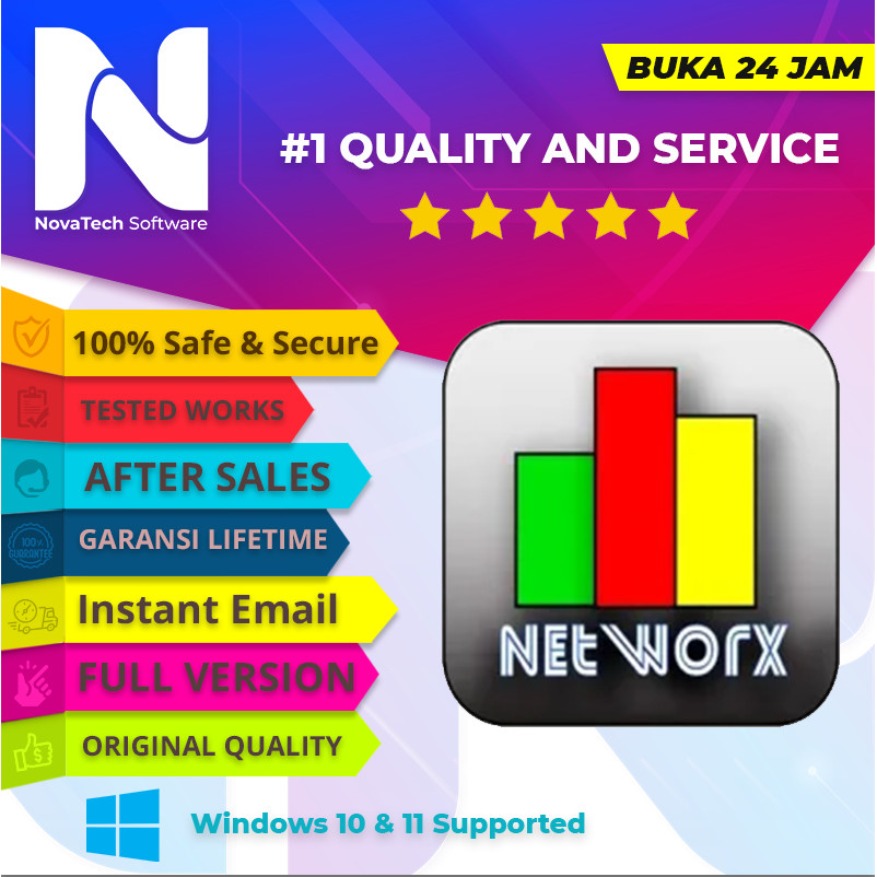 Jual (WIN) SoftPerfect NetWorx 7 | Shopee Indonesia