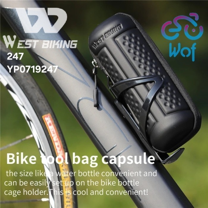 Jual WEST BIKING Tas Alat Sepeda 247 YP0719247 Kapsul Penyimpanan Alat ...