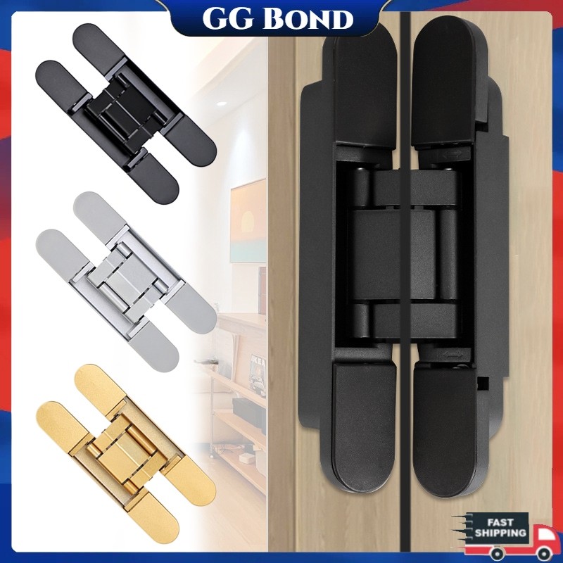 Jual Invisible Hidden Door Hinge Engsel Tanam with Installation ...