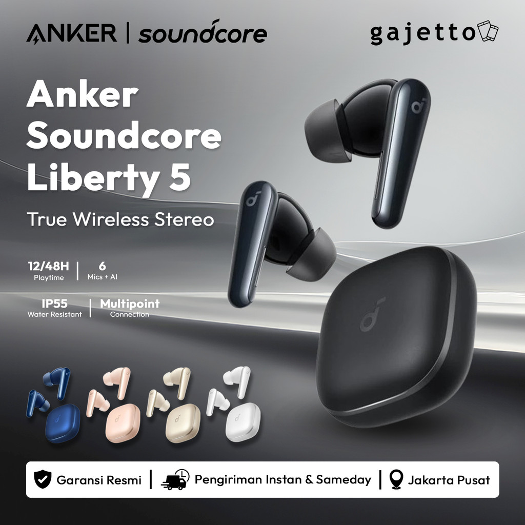 Jual Anker Soundcore Liberty 5 Noise Cancelling Earbuds TWS - A3957 ...