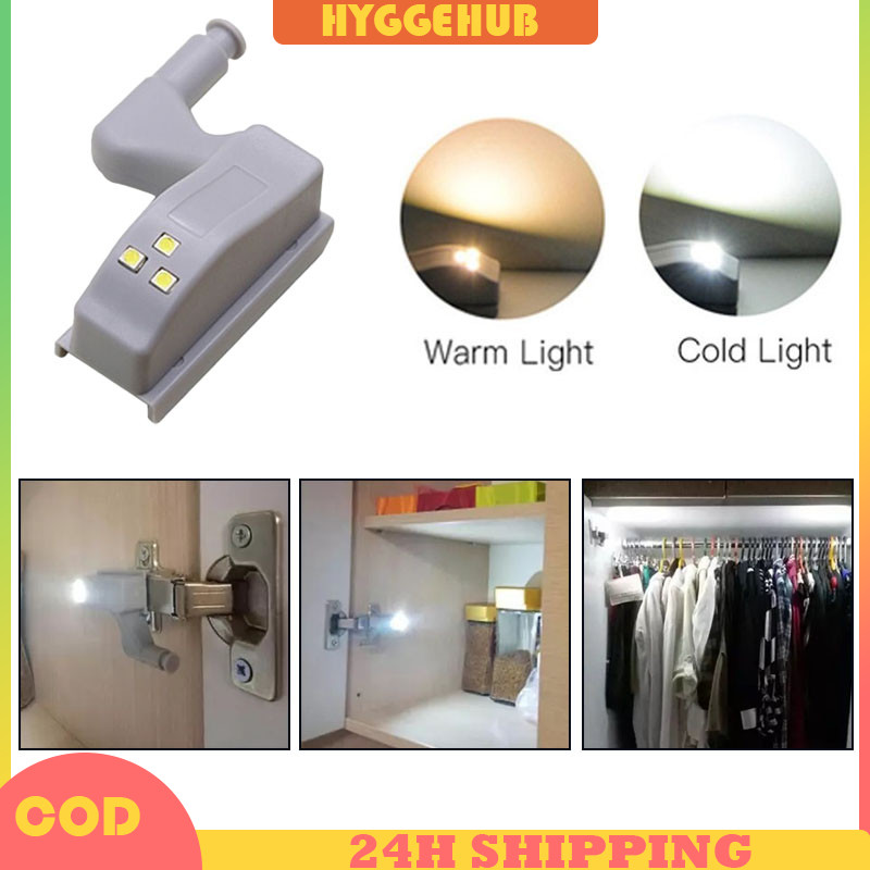 Jual Lampu Engsel Led + Baterai Lampu Laci Led Otomatis Lampu Lemari ...