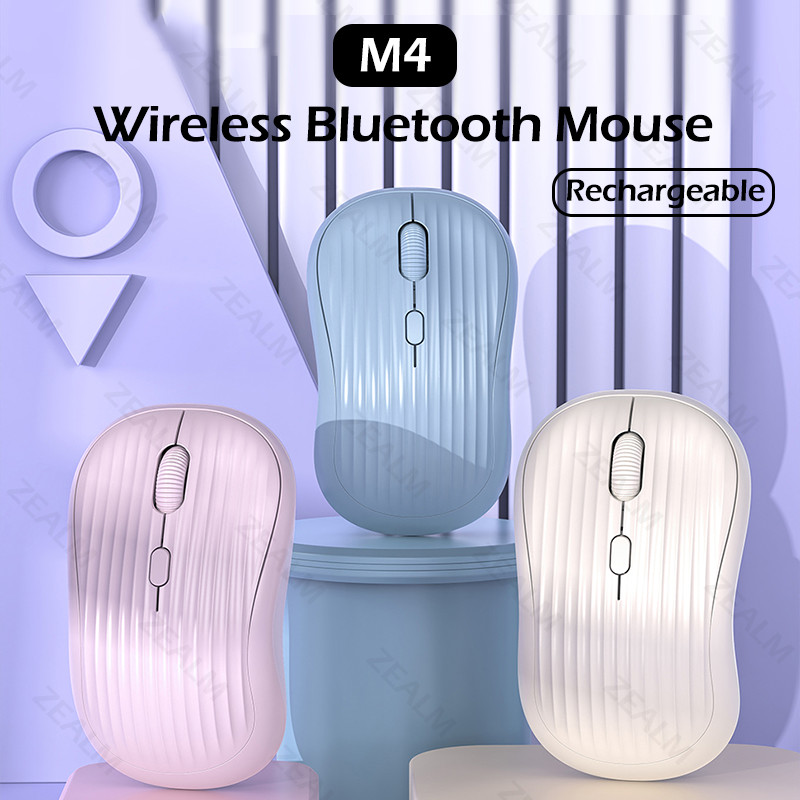 Jual M3 Mouse Wireless Rechargeable Silent Click Slim 2.4G Wireless ...