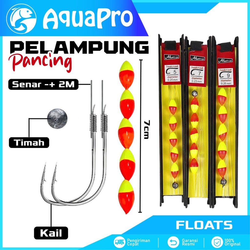 Jual Pelampung Pancing Set Lengkap Bobber Pancing Fishing Float dengan ...