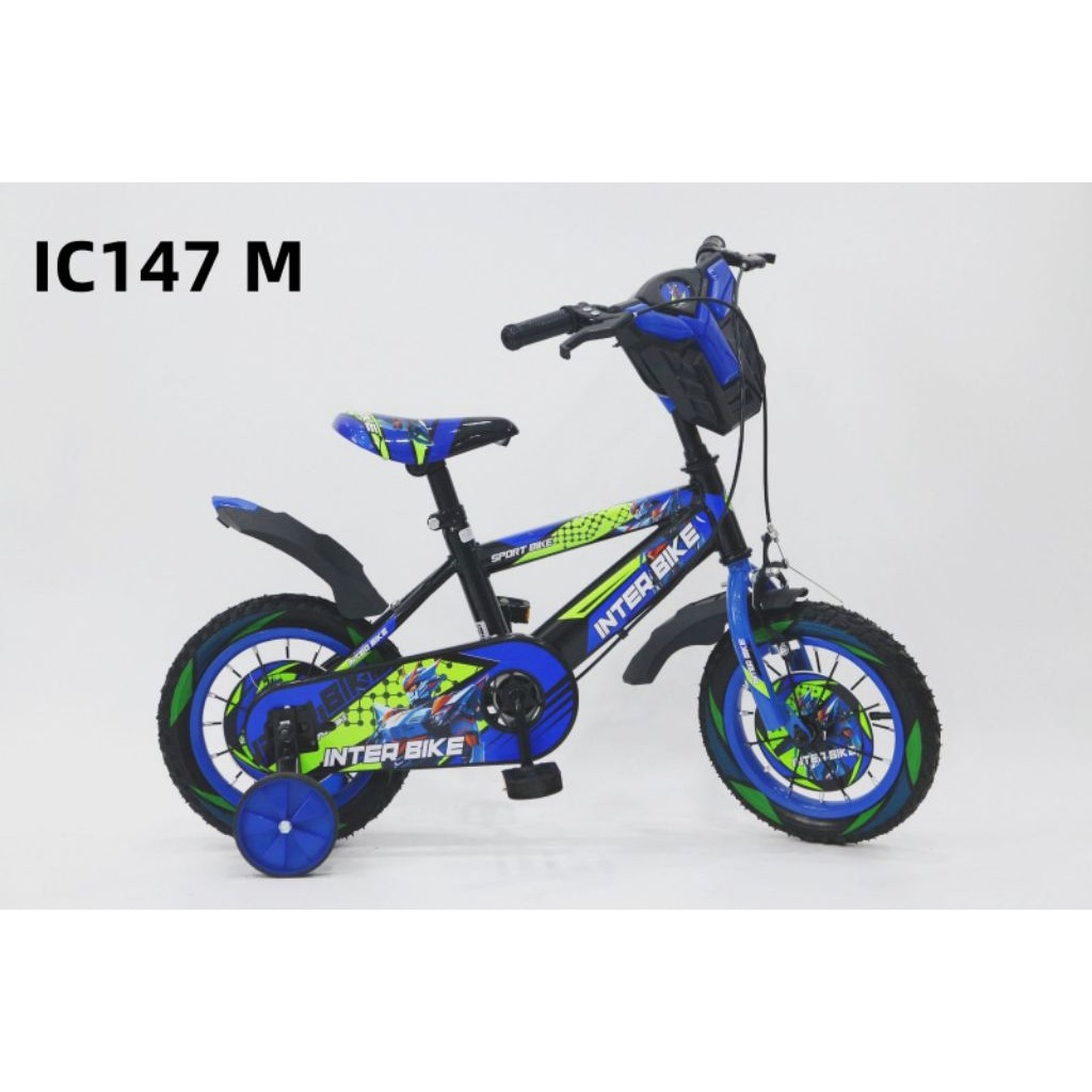 Jual SEPEDA ANAK LAKI LAKI BMX 12,16,18 INCH INTERBIKE IC 147 M FREE ...