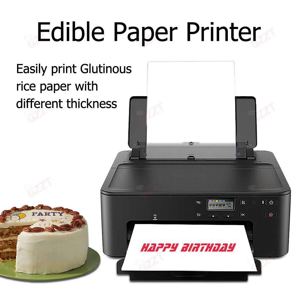 Jual GZZT EPRN01 Wireless Rice Paper Food Printer Food Grade Edible Ink ...