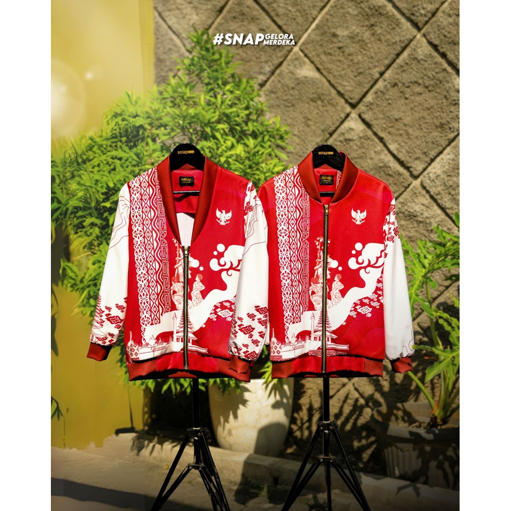 Jual SNAP | Couple Jacket Merah Putih #SNAPGeloraMerdeka | Shopee Indonesia