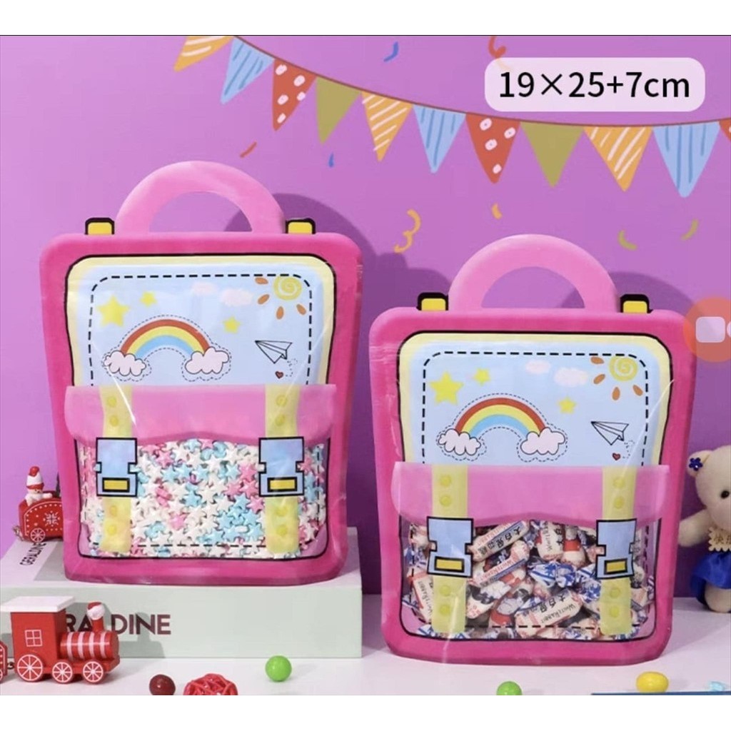 Jual [10pcs] Plastik Snack, Goodie Bag Hadiah Ziplock Birthday ...