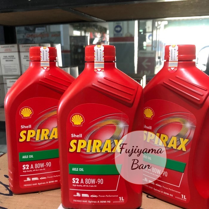 Jual Oli Gear Shell Spirax S2 80W 90 Transmisi Manual / Gardan (1 Liter ...