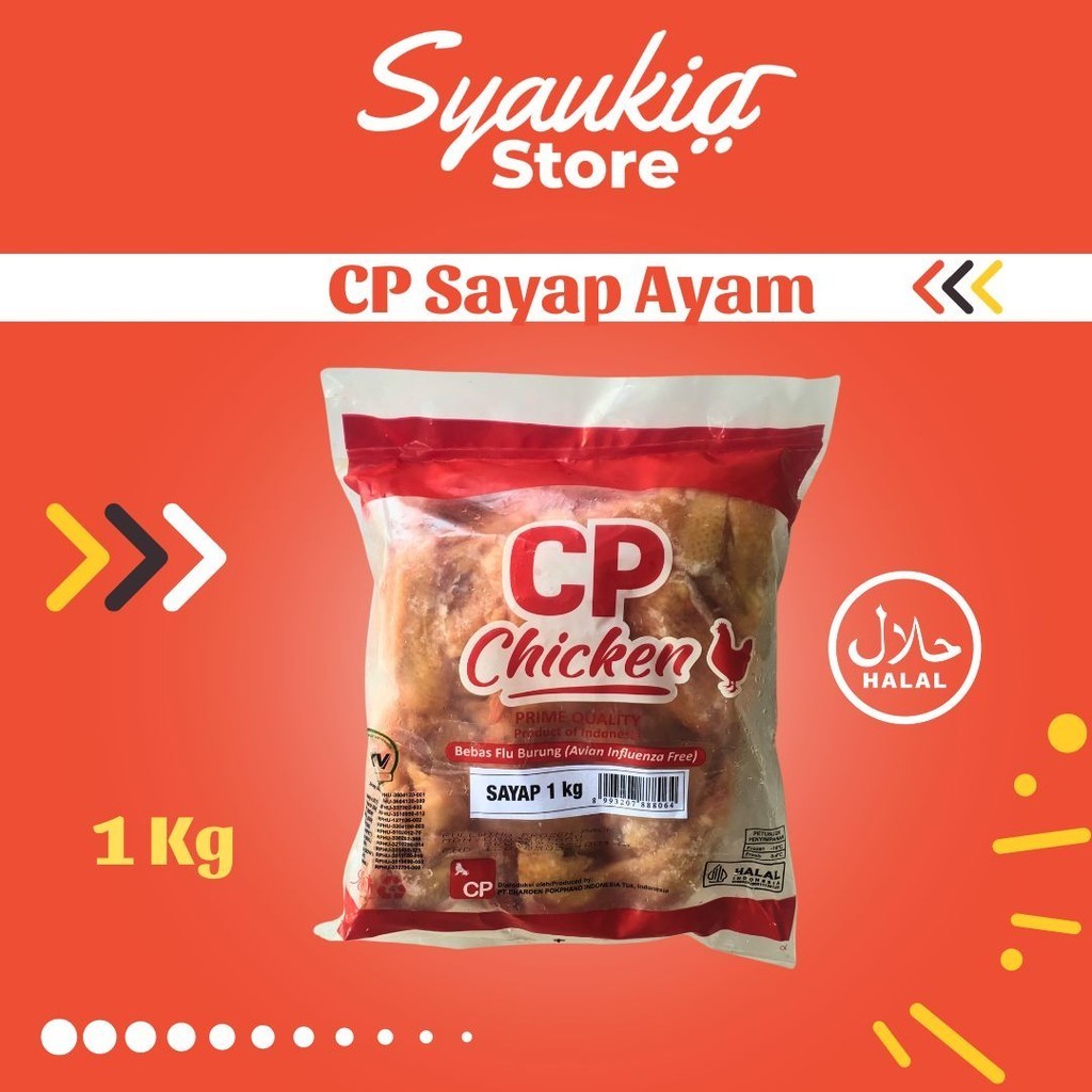 Jual Daging Sayap Ayam Potong Beku isi 1 Kg, Chicken Wing Frozen Segar ...