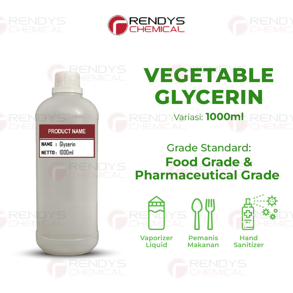 Jual Vegetable Glycerin / VG / Gliserin Nabati / Gliserol - 1 Kg ...