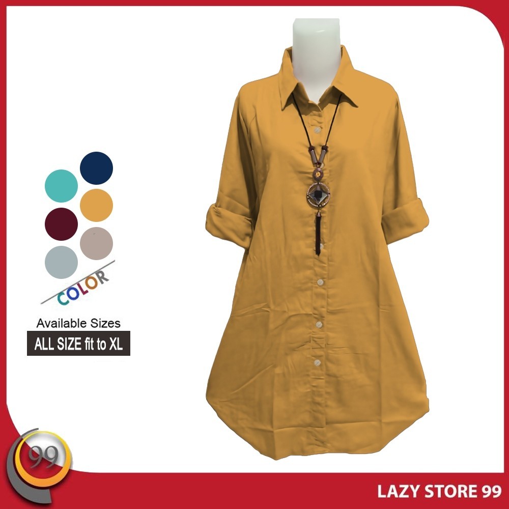 Jual TUNIK TRN Baju Atasan Wanita Muslimah Bahan Katun Balotelli Big ...