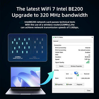 Jual Intel BE200 WiFi 7 BE200NGW Tri-Band NGFF WiFi7 Adapter Bluetooth 5.4 M.2 Wireless Wi-Fi ...