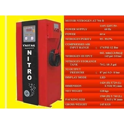 Jual Mesin Generator Nitrogen Merk Vastar Output Nitrogen 1 Selang ...