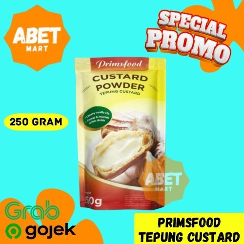 Jual Custard Powder Primsfood 250Gr - 250 Gr Tepung Custard Fla Vla ...