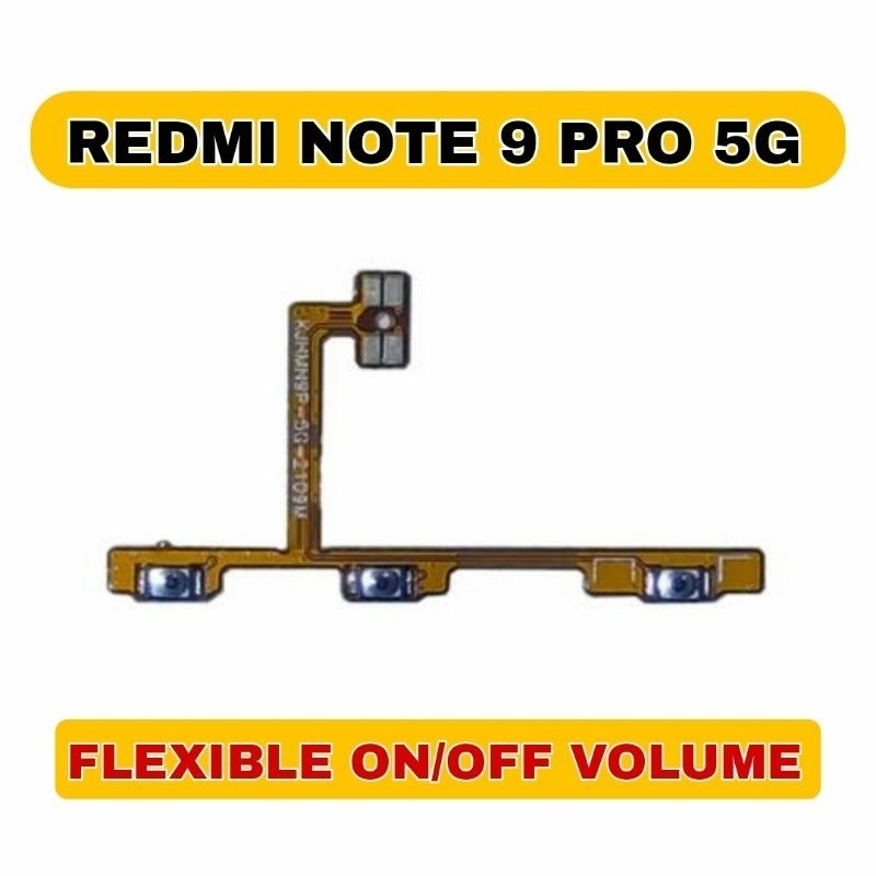 Jual flexible flex on/off volume xiaomi redmi note 9 pro 5G | Shopee Indonesia