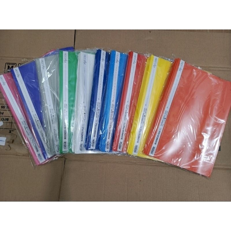 Jual Bussines file Folio Fc / Map Plastik My folder (12 pcs) BEST ...