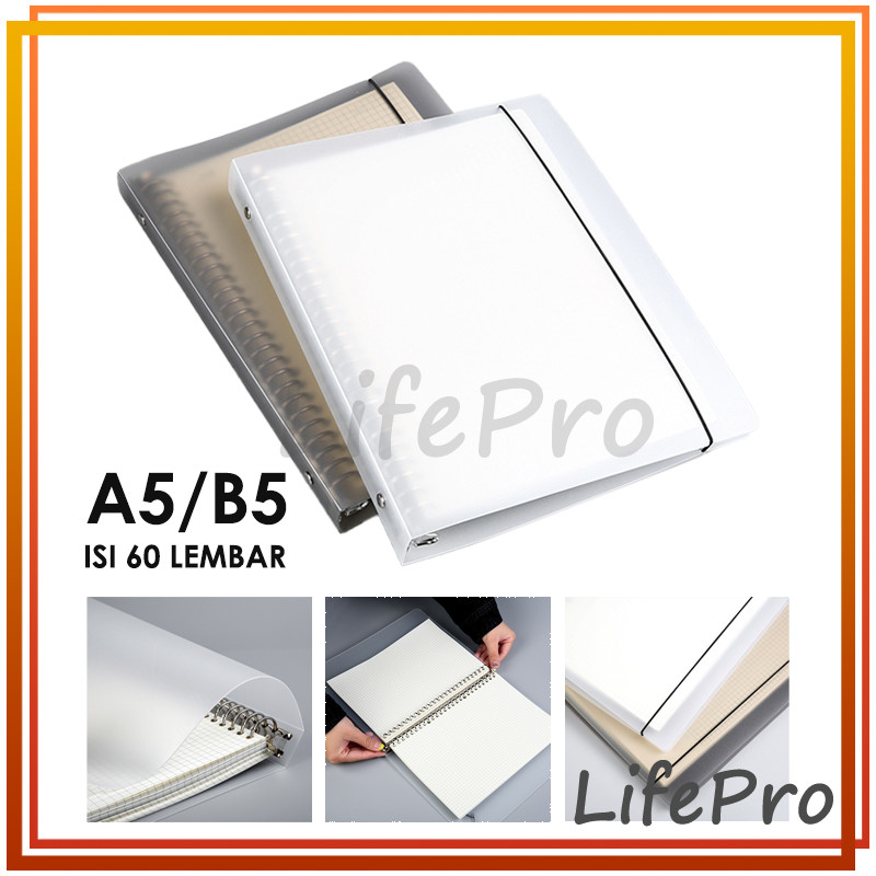 Jual Binder Note A5 B5 / Buku Binder / Kertas Buku Tulis Catatan ...