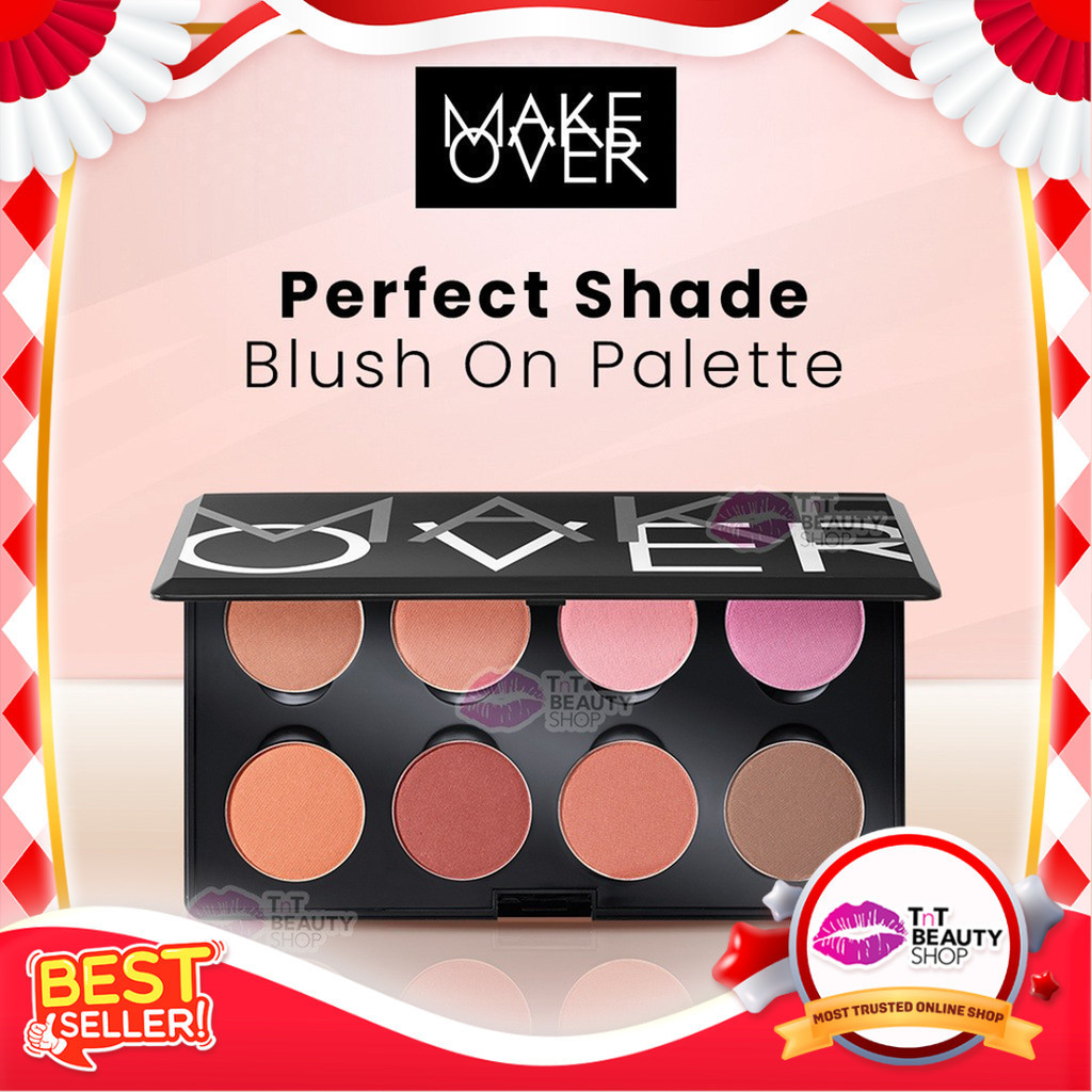 Jual MAKE OVER Perfect Shade Blush On Palette | MAKEOVER Perfect Shade ...