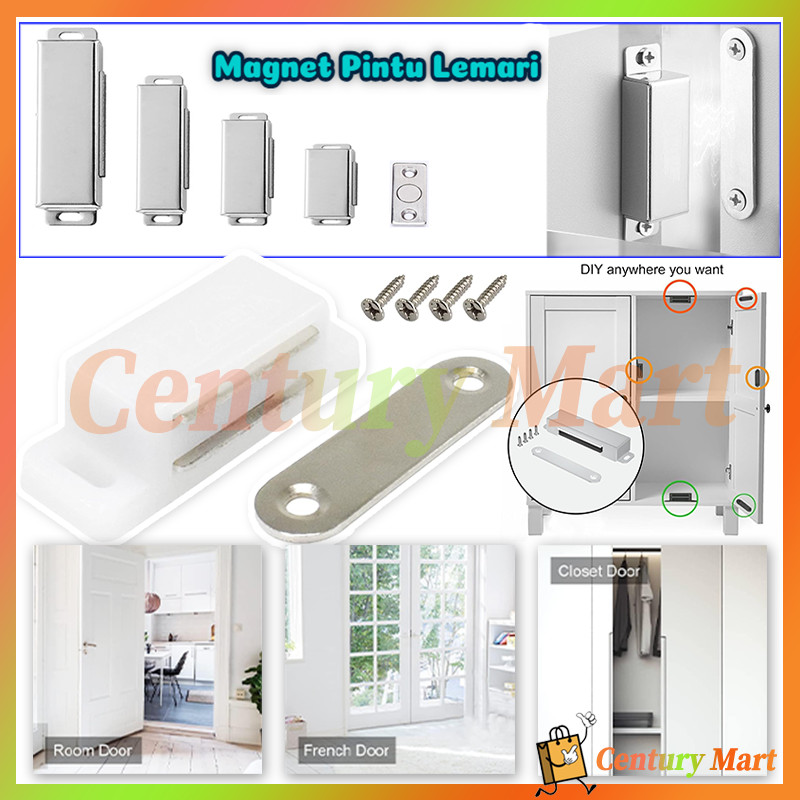 Jual Magnet Pintu Lemari /Magnet Kotak Pintu Lemari Kabinet/Magnet Kayu ...