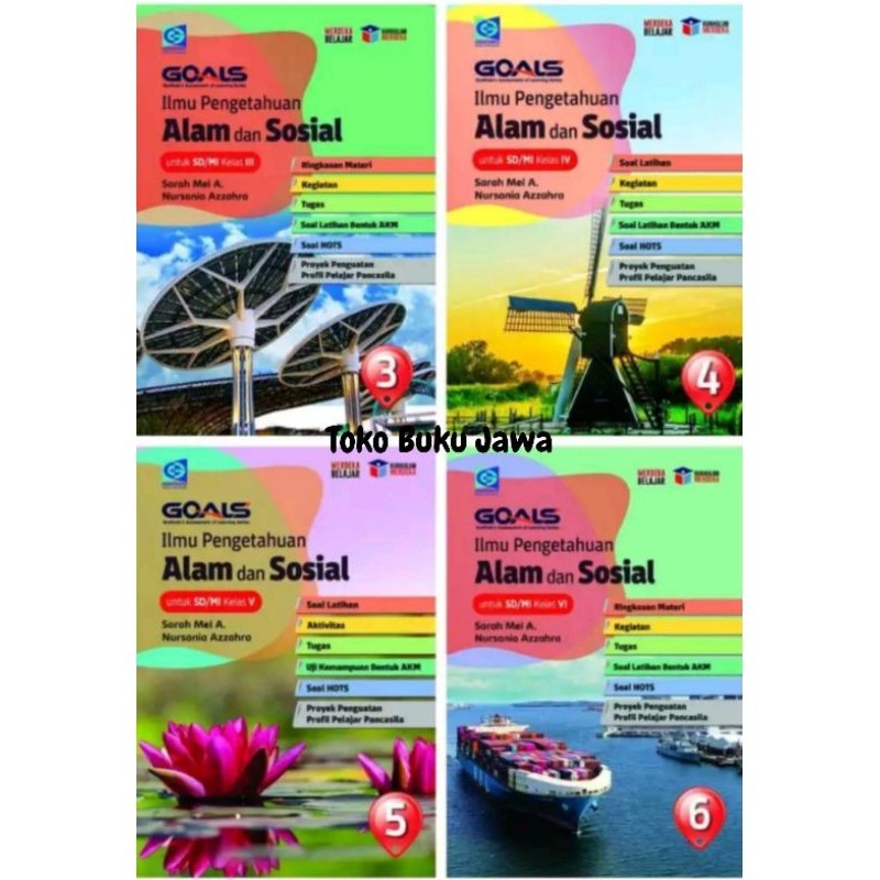 Jual ORI Buku SD Goals Ilmu Pengetahuan Alam dan Sosioal IPAS kelas 1 2 ...
