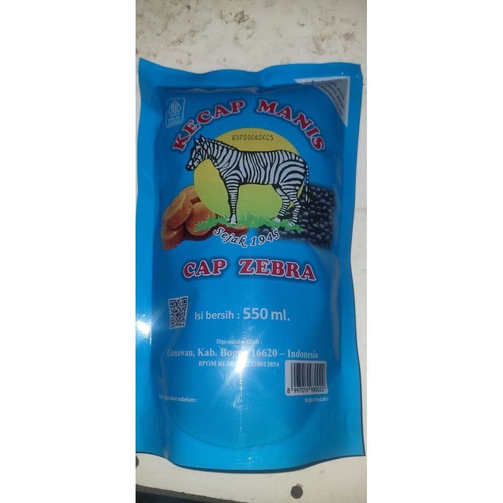 Jual Kecap Manis Cap Zebra 550 ML | Shopee Indonesia