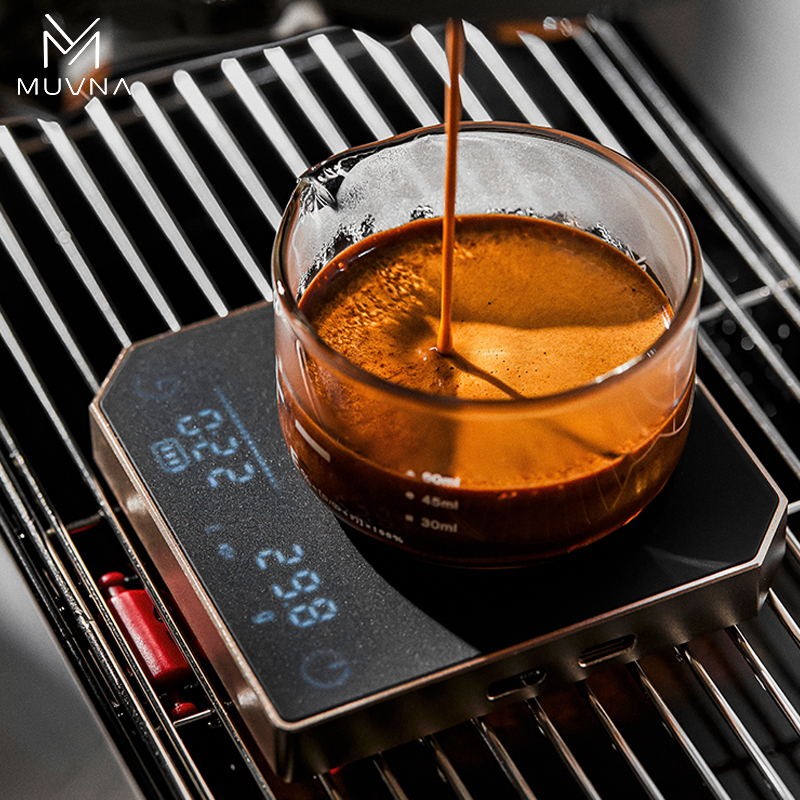 Jual MUVNA Smart Coffee Scale Metallic High Quality Stainless Espresso | Shopee Indonesia