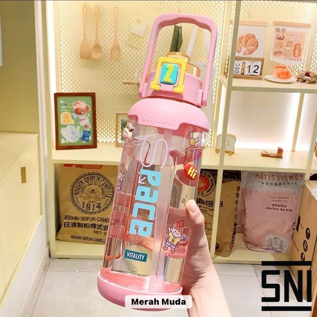 Jual SNI - BOTOL MINUM BENING VITALY TOUGHNESS 1800ML BOTOL MINUM SPORT ...