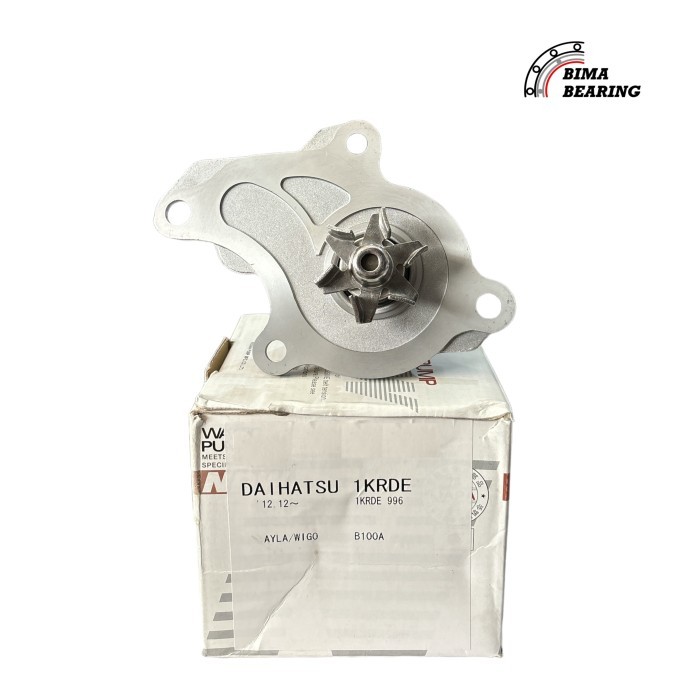 Jual WATER PUMP AGYA AYLA 1.0 1000 CC 2012 1KR-DE 6 LUBANG NEPEL NPW JAPAN POMPA AIR RADIATOR ...