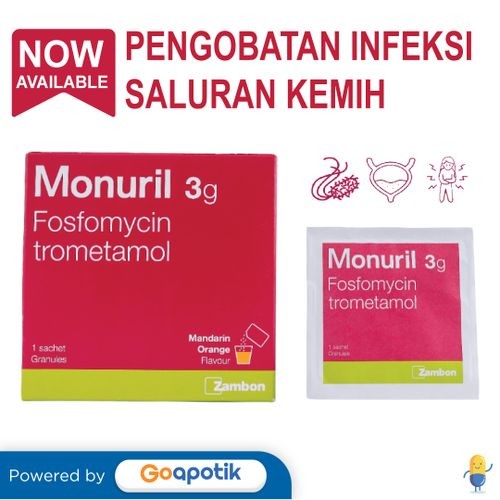 Jual Monuril Granula 3 Gram Box 1 Sachet | Shopee Indonesia